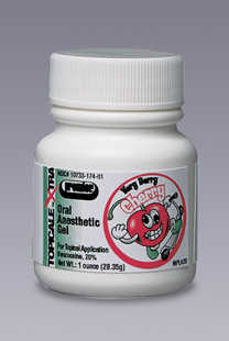 Topicale Xtra Oral Anesthetic Gel 1oz.